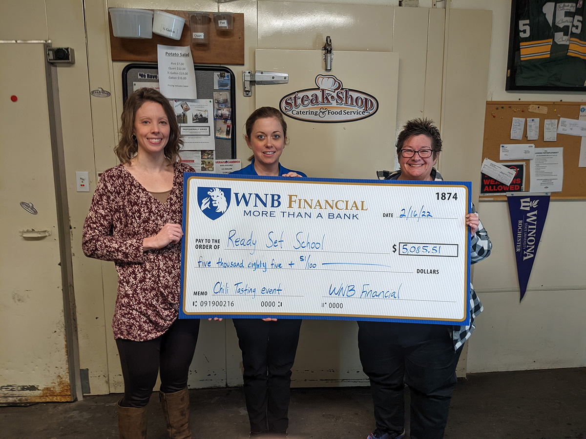 WNB Financial Chili Tasting Raises Over $5,000 for Ready Set School ...