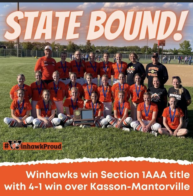 Winhawk Softball Secures Back-to-Back Trips to State Tournament ...
