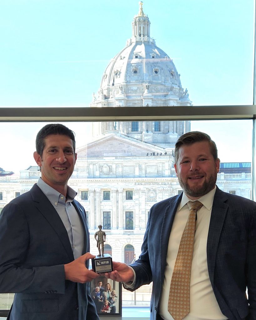 Winona’s Own and Senate Majority Leader, Jeremy Miller, Awarded with ...